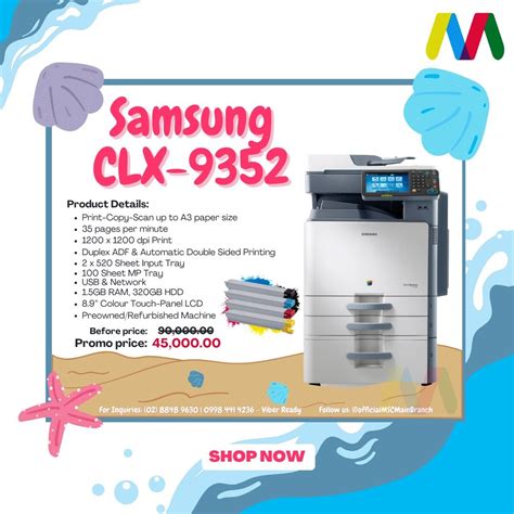 Heavy Duty Coloured And Monochrome Multifunction Printer Up To A3 Paper Size For SALE Up To 50