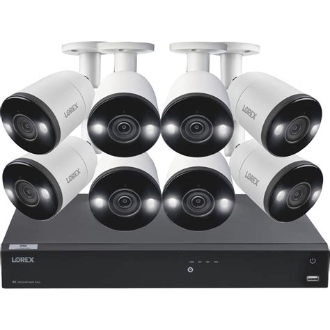 Lorex 4K Fusion NVR Security System 16 Channels 8 Cameras Model