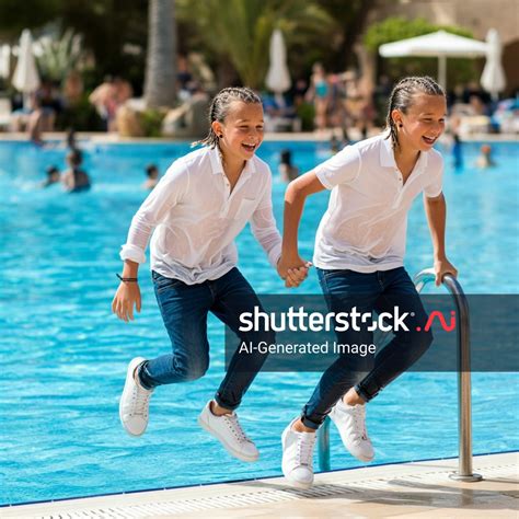 Two 12-year-old Twin Brothers Fynn Tim AI-generated image 2532520869 | Shutterstock