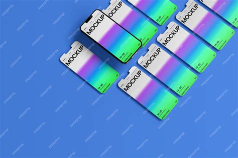 Premium Psd Customizable Background And Object Color Smartphone Mockup