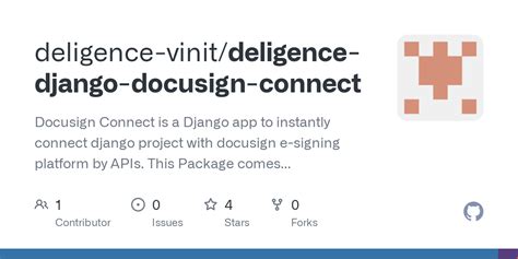 github deligence vinit deligence django docusign connect docusign