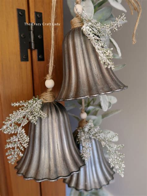 Make This Diy Silver Bell Trio And Transform Plastic Bells From The
