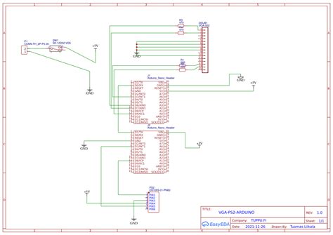 VGA PS2 Basic OSHWLab