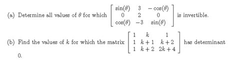 A Determine All Values Of Theta For Which Chegg