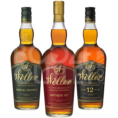 Wl Weller Special Reserve And Antique 107 And 12 Year Bundle The Booze