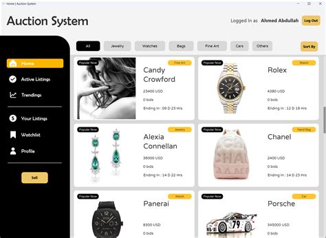 Github Ahmedivyauctions Semester Project For Object Oriented Programming Course