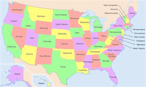 Map Of The United States