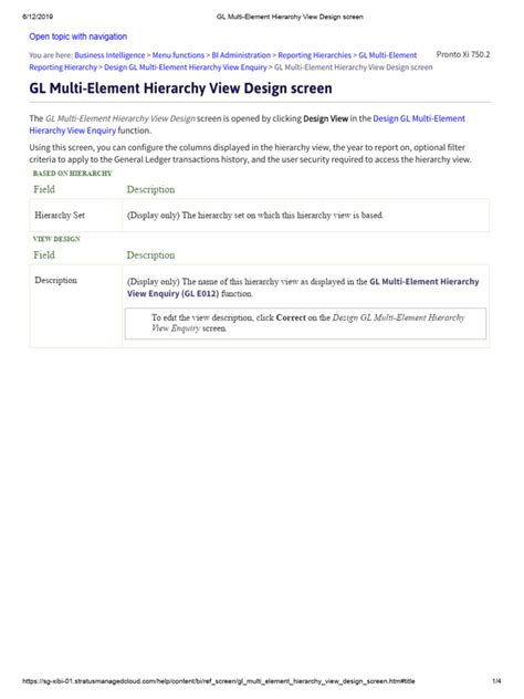 Gl Multi Element Hierarchy View Design Screen Download Free Pdf Decimal Computing