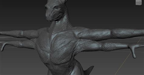 Mark Stamp Digital Design Mudbox Workshop Final Character Design