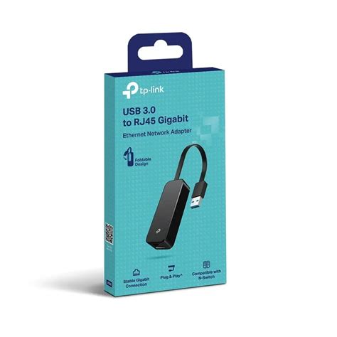 Usb Til Gigabit Ethernet Adapter Tp Link Ue306 Usb 3 0 Køb Billigt På Grafical Dk
