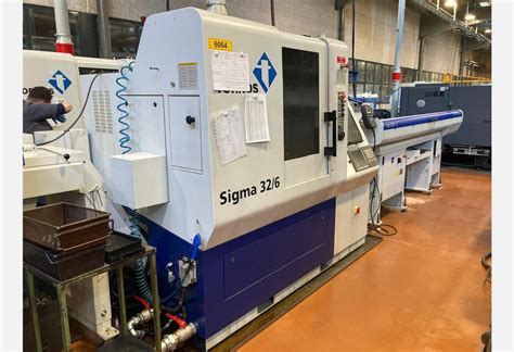 Tornos Fanuc 31i Model B Variable Sigma 32 6 2 Axis