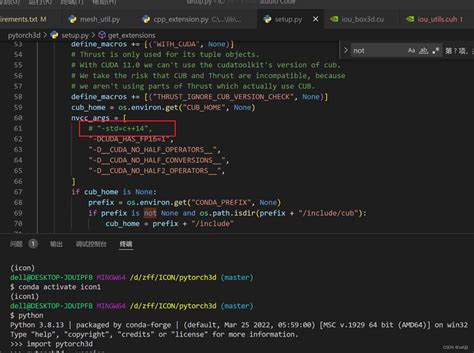 Win10系统下安装pytorch3dwindows安装pytorch3d问题 Csdn博客 Win10系统下安装pytorch3dwindows安装pytorch3d问题 Csdn博客