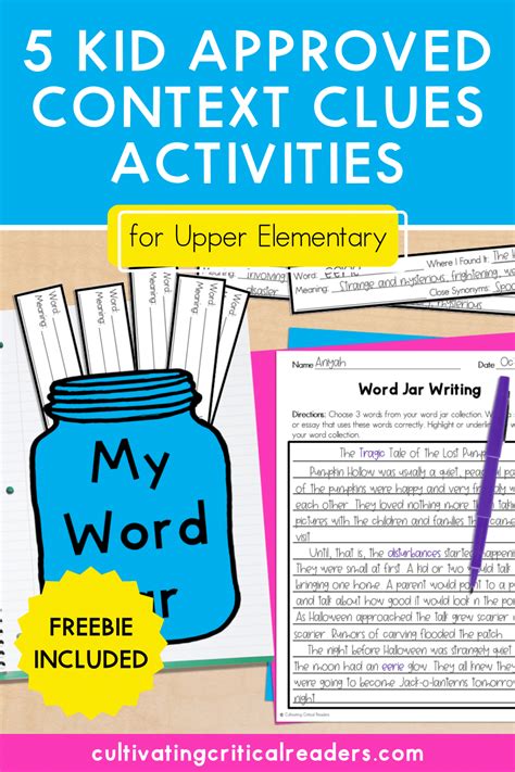 Free Context Clues Activities