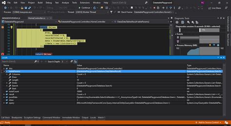 Json Datatable Version Is Stuck On Processing In ASP NET Core Stack Overflow