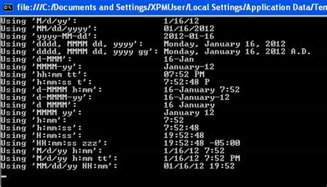 Formatting Numbers Dates And Strings