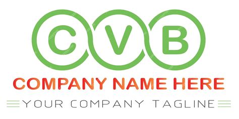 Premium Vector Cvb Letter Logo Design