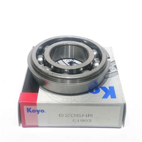 Koyo Deep Groove Gear Box Ball Bearings 6206nr Nissan Vanette C22