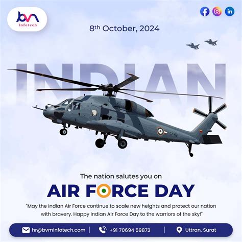 Bvm Infotech On Linkedin Happyindianairforceday Indianairforce Salutetoourairforce
