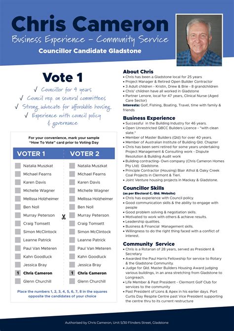 Chris Cameron Gladstone News