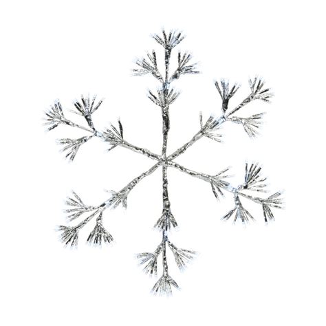 Lumineo Led Flashing Snowflake Cool White