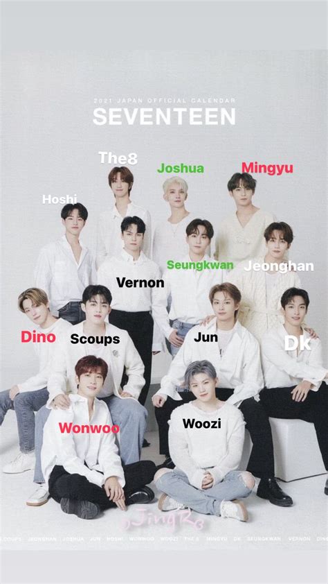 Seventeen Members Names Artofit