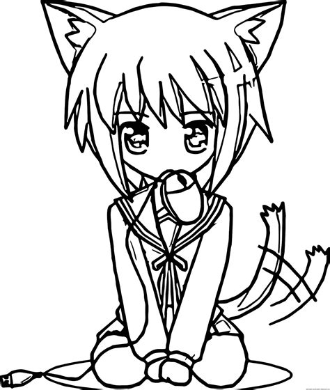 Раскраски аниме парни с ушками - 58 фото