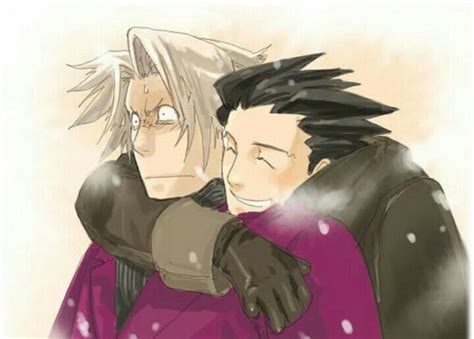 Phoenix X Edgeworth Phoenix Wright Ace I Am Just Kidding