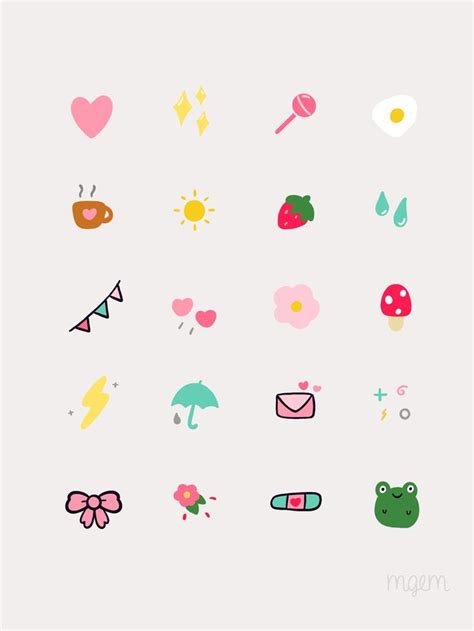 Kawaii Aesthetic Doodles Cute Easy Drawings Doodles Cute Doodles