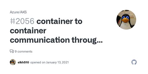 Container To Container Communication Through Service · Issue 2056 · Azureaks · Github
