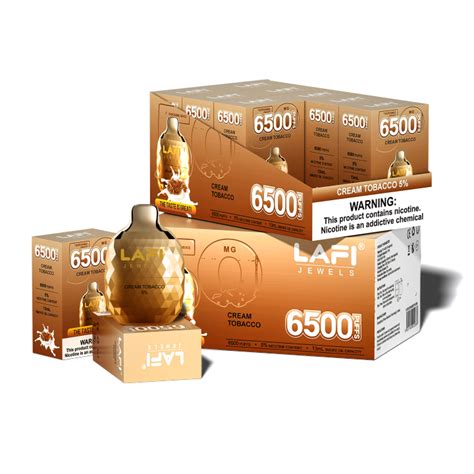 Lafi Jewel 6500 Puffs Cigarettes Puff 500mah Battery 13ml 5 Nicontine Dual Mesh Coil Cartridge