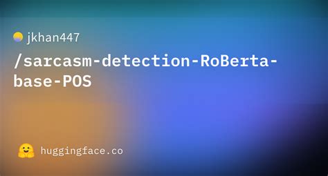 jkhan447 sarcasm detection roberta base pos · training metrics