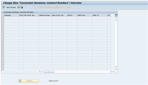 REMIC VIMIMAPCNNR SAP Tcode Contract Numbers