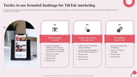 Using Hashtags Tiktok Powerpoint Templates Slides And Graphics