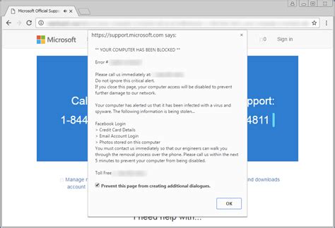 Microsoft Support Virus Notification Removal Pc Tips