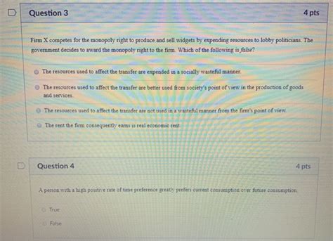 solved dquestion 1 4 pts prices of goods and services are