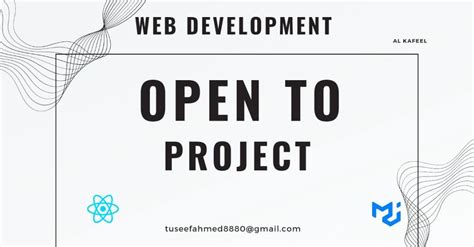 Tuseef Ahmed On Linkedin Open To Projects React Js Figma 🚀 Github D7xaa8kc