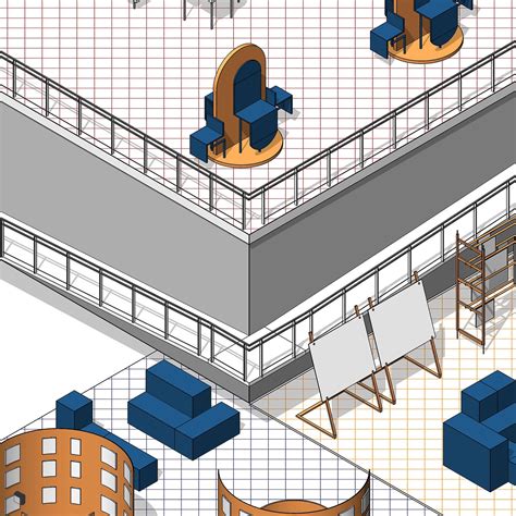 3d Model Revit Art Exhibition Hall Toffu Co