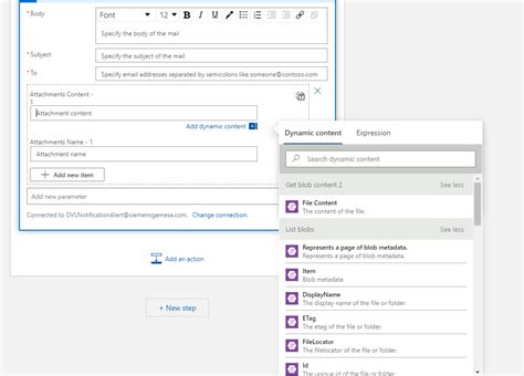 How To Get Multiple Files Using Getbobcontent And Add As Attachment To Email In Azure Logic App