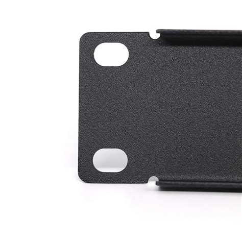 Network UTP 24 Port Blank Toolless Keystone Patch Panel With Back Bar 1u Blank Panel And 1u 2u