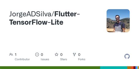 GitHub JorgeADSilva Flutter TensorFlow Lite