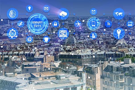 Exploring The Intersection Of Smart Cities And Iot Photo Background And
