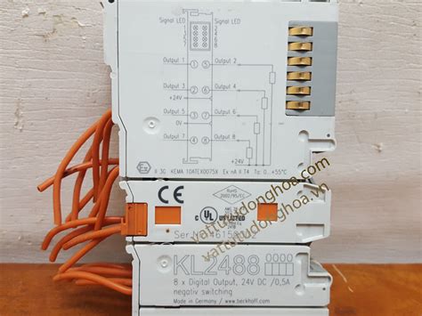 Cửa Hàng Vật Tư Tự Động Hóa Hcm Mô đun Transistor Sink Output Beckhoff