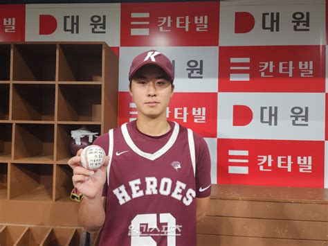 1군 3g 만에 마수걸이포 장재영 홈런보다 볼넷 출루가 더 큰 의미 Is 고척