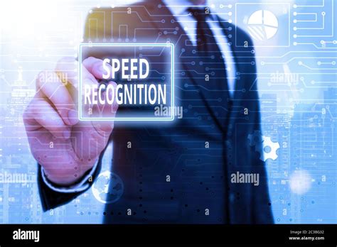 Word Writing Text Speed Recognition Business Photo Showcasing Interdisciplinary Subfield Of