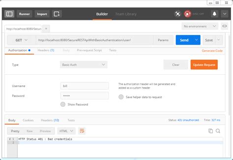Secure Spring REST API Using Basic Authentication WebSystique