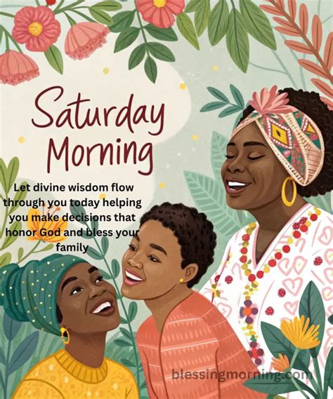 300 Rare African American Saturday Morning Blessings