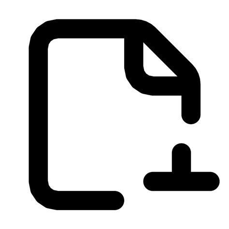 File Plus Line Vector SVG Icon SVG Repo