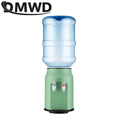 Dmwd 탁상용 전기 물 디스펜서 따뜻하고 뜨거운 음료 기계 음료수 병 탭 수도꼭지 식수 분수 음료 도구