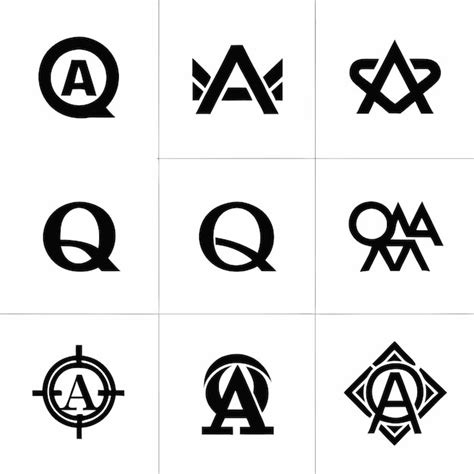 Monogram Letter Logo Alphabet Design Premium AI Generated Vector