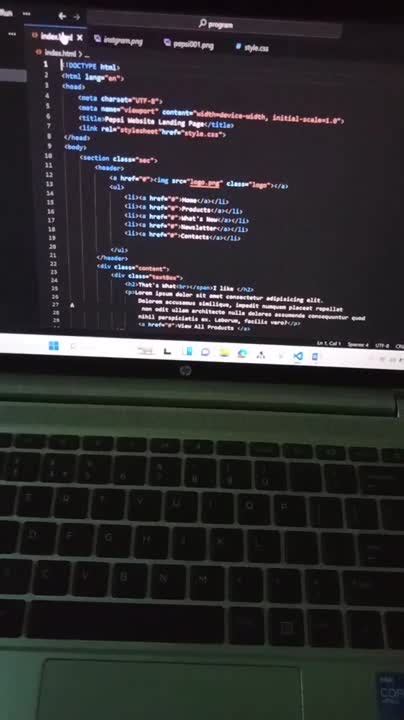 Arshi Sheikh On Linkedin Creative Landing Page Project Using Html Css